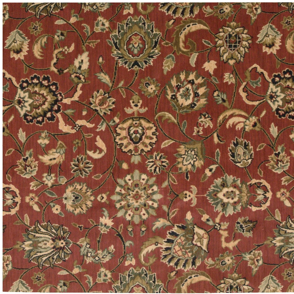 Grand Parterre Kashan Rust Wool Carpet | The Perfect Carpet
