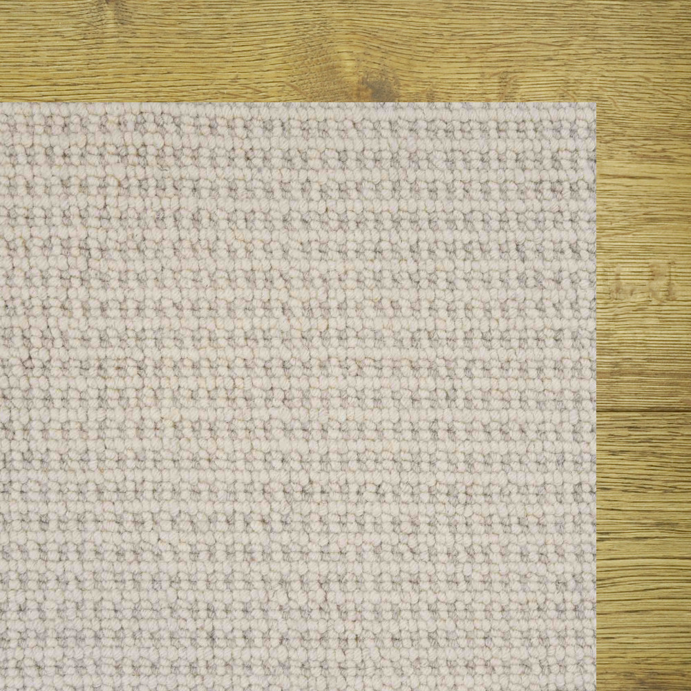 Custom Bolder Pearl Wool Area Rug