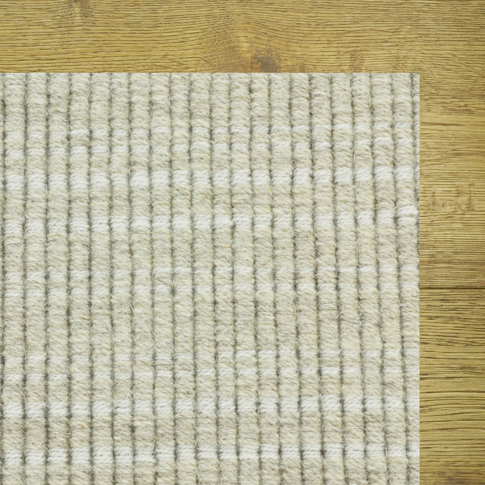 Custom Orbit Stone Wool Area Rug